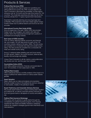 About The PRS Group | PDF