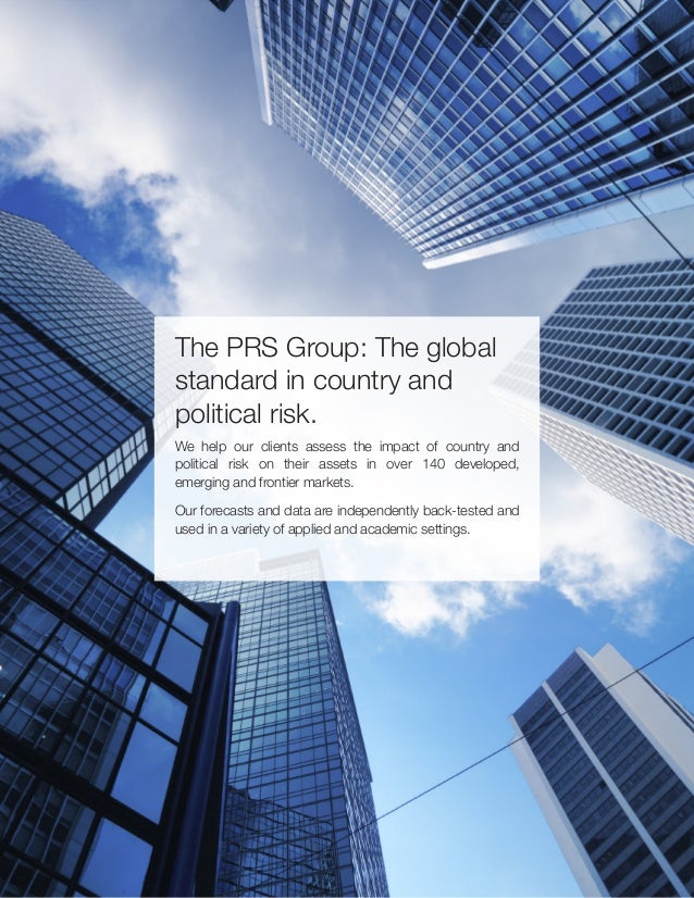 About The PRS Group