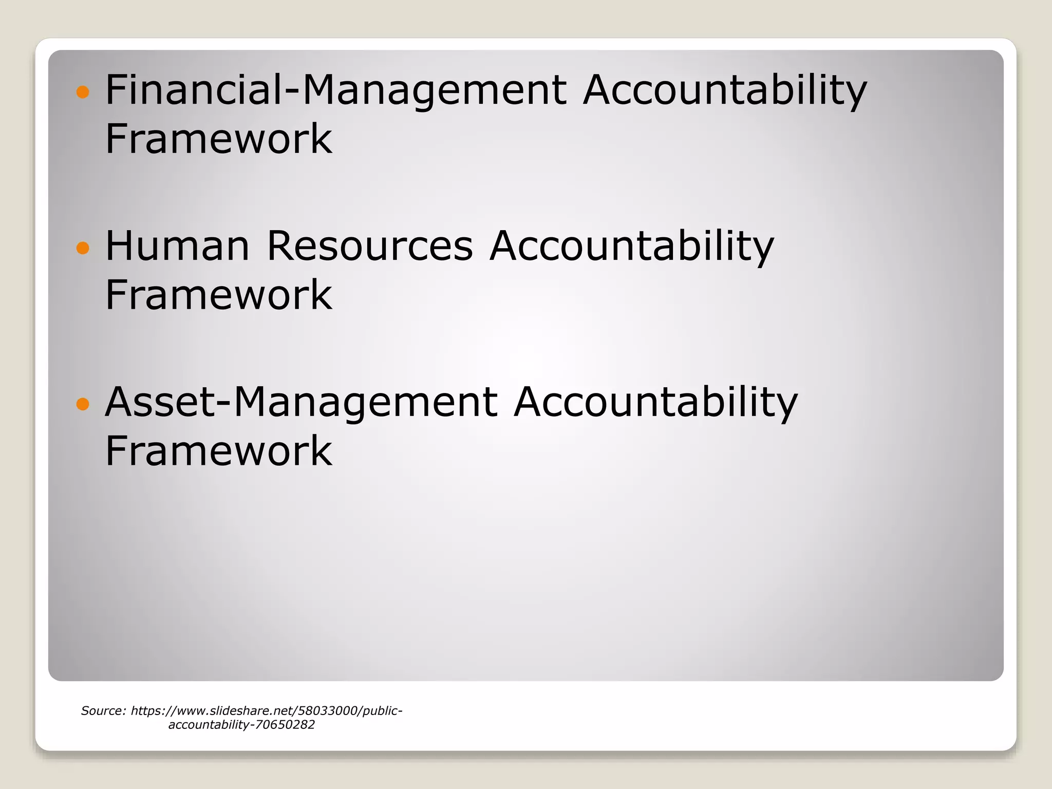 PUBLIC ACCOUNTABILITY | PPTX