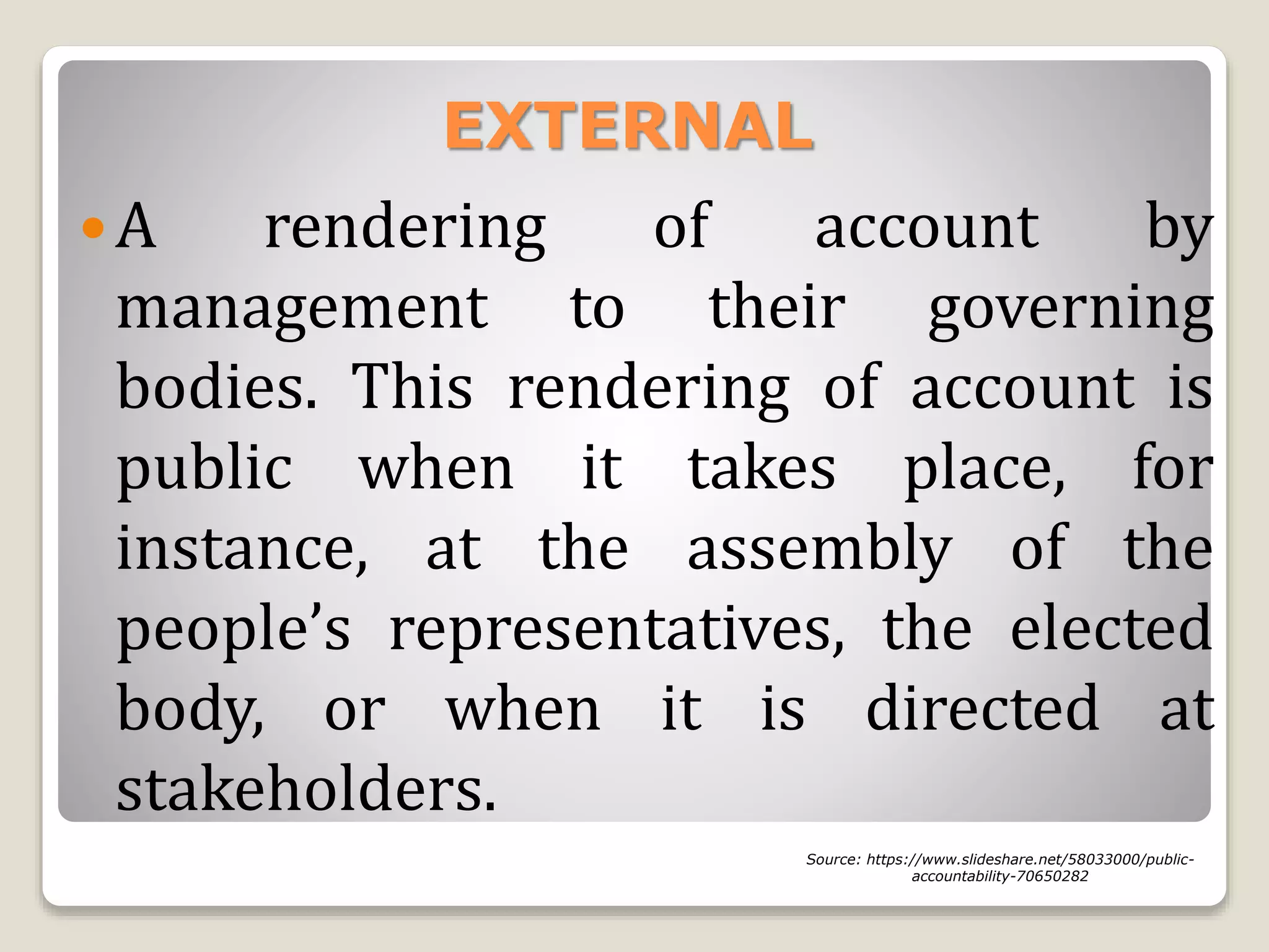 PUBLIC ACCOUNTABILITY | PPTX