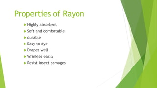 RAYON PROCESSING | PPTX