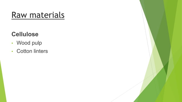 RAYON PROCESSING | PPTX | Chemistry | Science