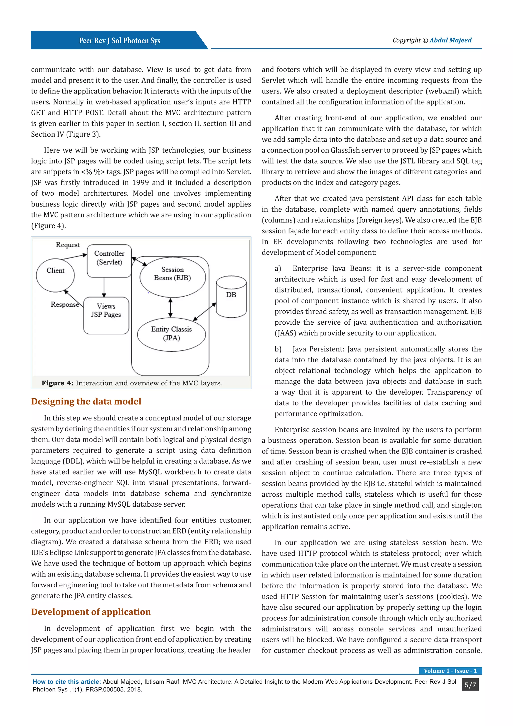 MVC Architecture: A Detailed Insight to the Modern Web Applications ...