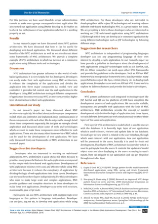 MVC Architecture: A Detailed Insight to the Modern Web Applications Development-Crimson ...