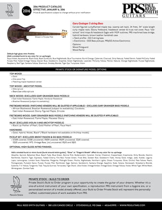 Prs product catalog_2016 | PDF