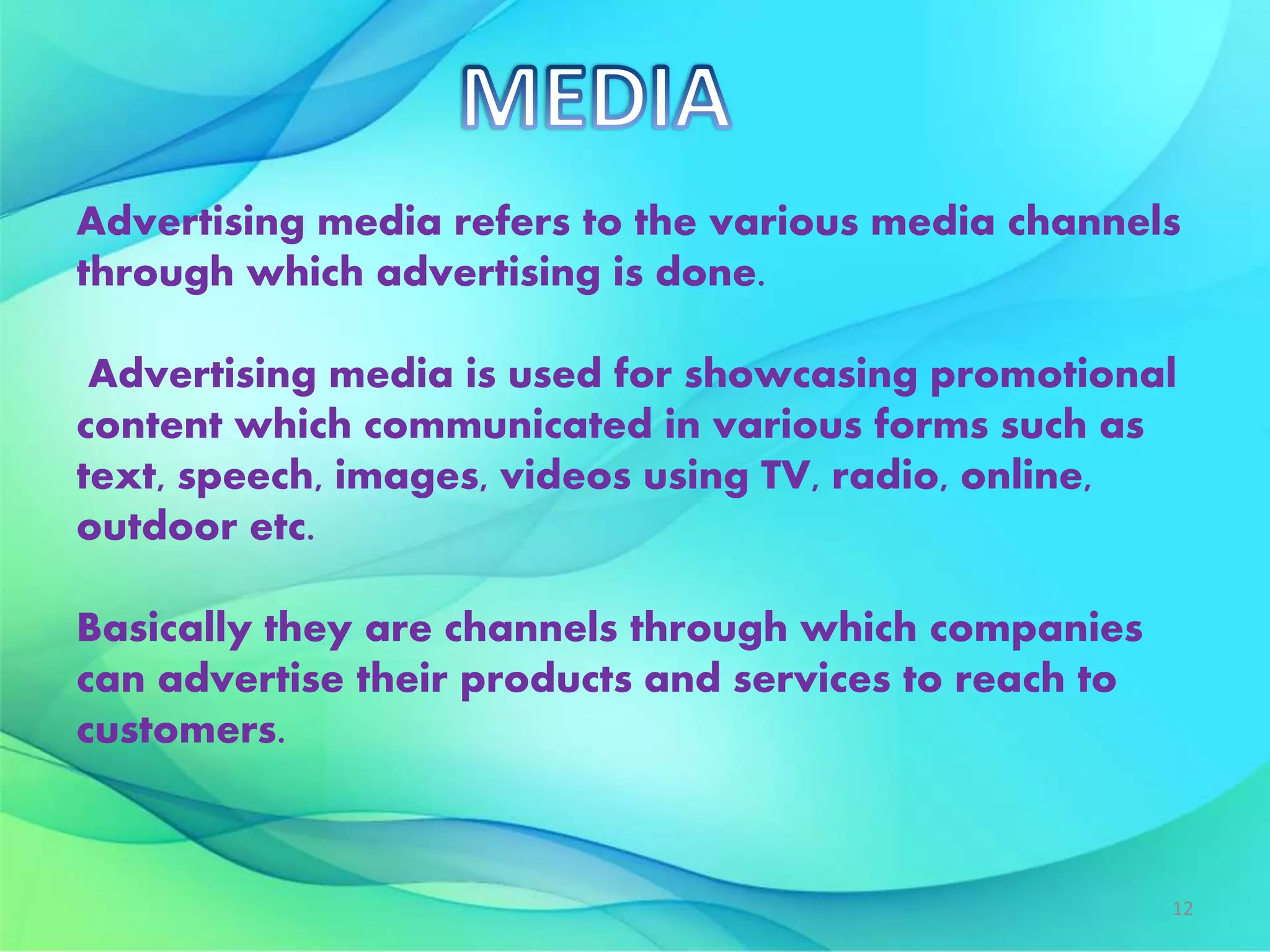 Advertising & its concept,Types of Advertising. | PPT