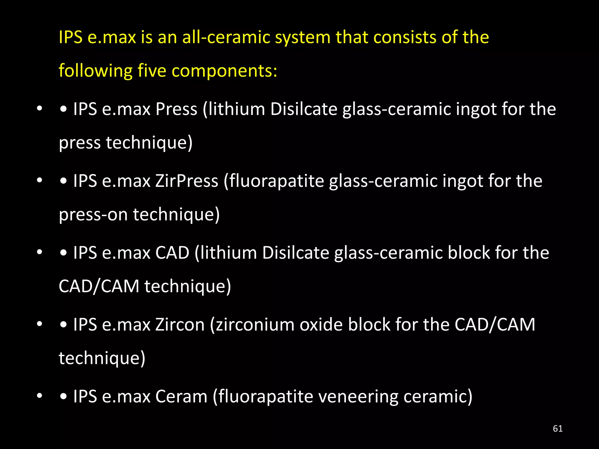 Pressable ceramics | PPTX