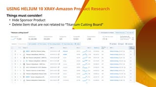 Amazon Virtual Assistant, Product Research Specialist | PPT