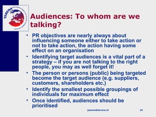 Pr Strategy Cambridge | PPT