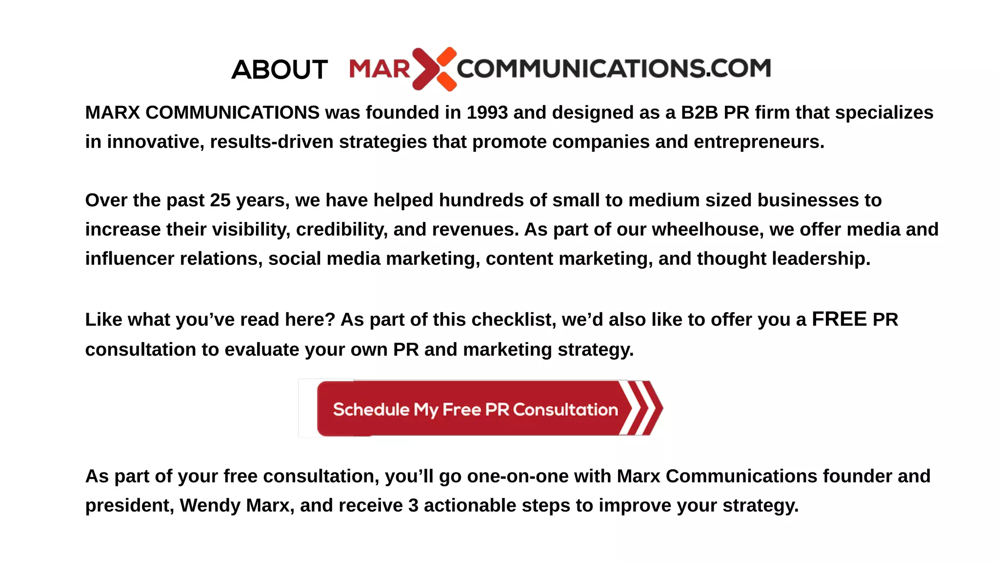 The Most Important PR Checklist for Success in 2019 | PPT