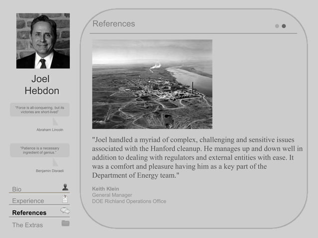 Joel Hebdon PreResume | PPTX | Environmental Services Industry | Industries