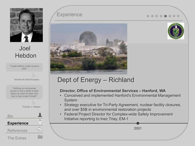 Joel Hebdon PreResume | PPTX | Environmental Services Industry | Industries