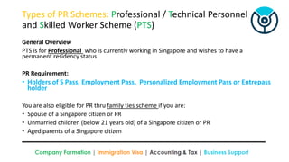 All about becoming Singapore PR | PPTX