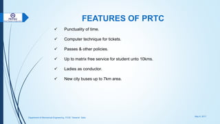 Prtc project ppt. | PPTX