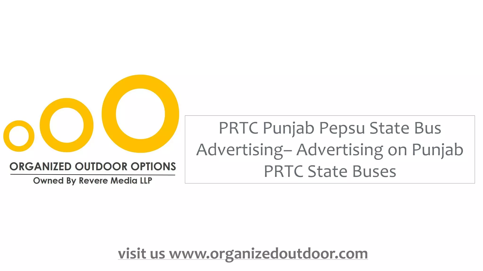 PRTC Punjab PEPSU Bus Advertising - Advertising on PRTC Punjab State ...