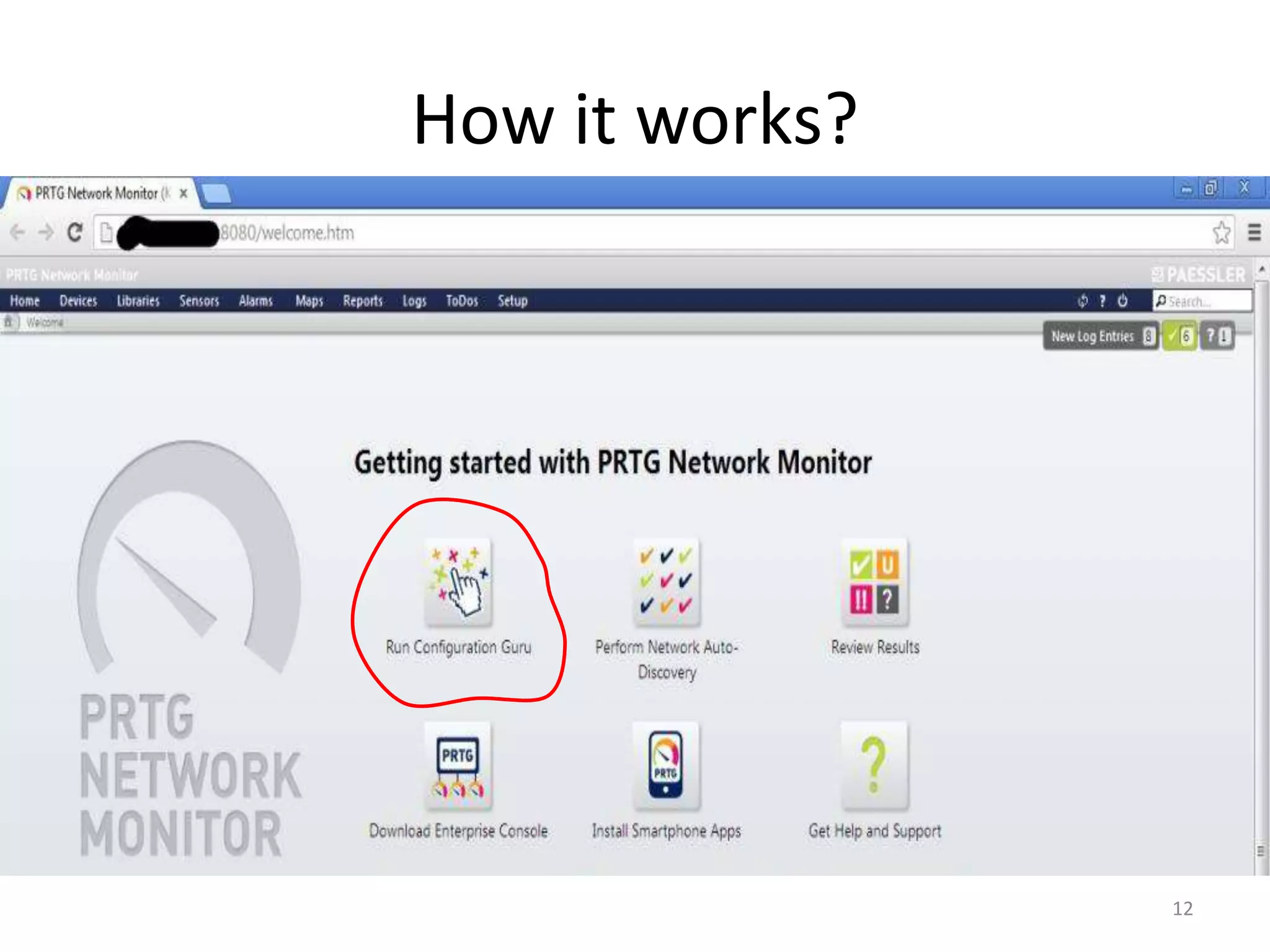 PRTG Network Monitor Presentation | PPTX