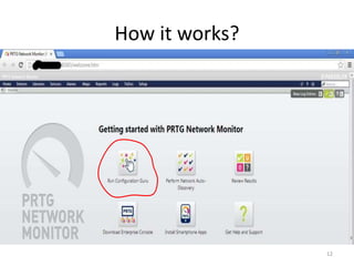 PRTG Network Monitor Presentation | PPTX