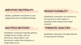 THE VALUE OF QUALITATIVE RESEARCH | PDF