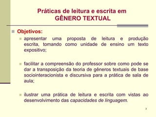 Prática de leitura e escrita em gênero textual chuva ácida | PPSX