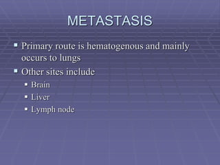 osteosarcoma | PPTX