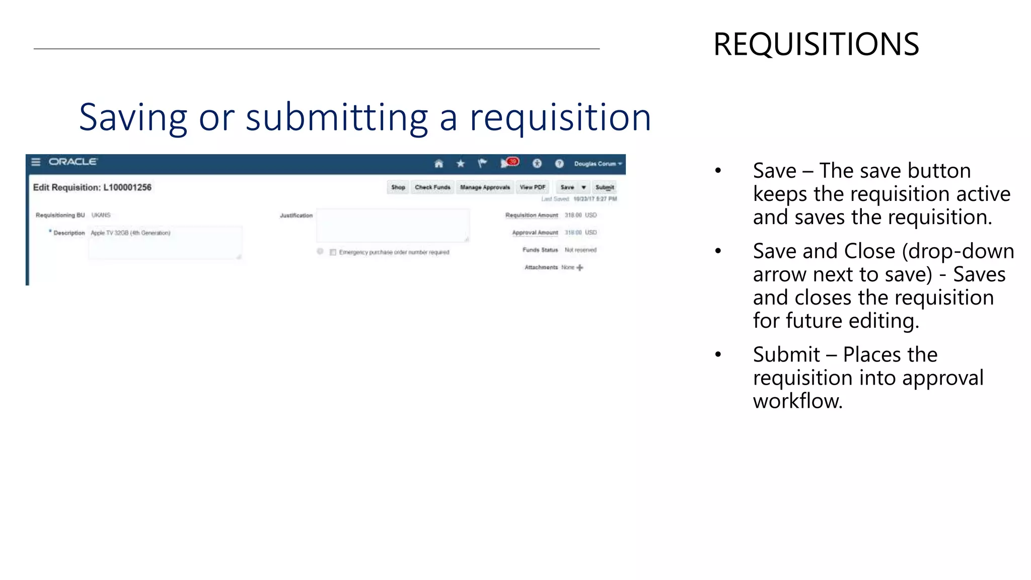 Pr to po process risk and test steps | PPTX
