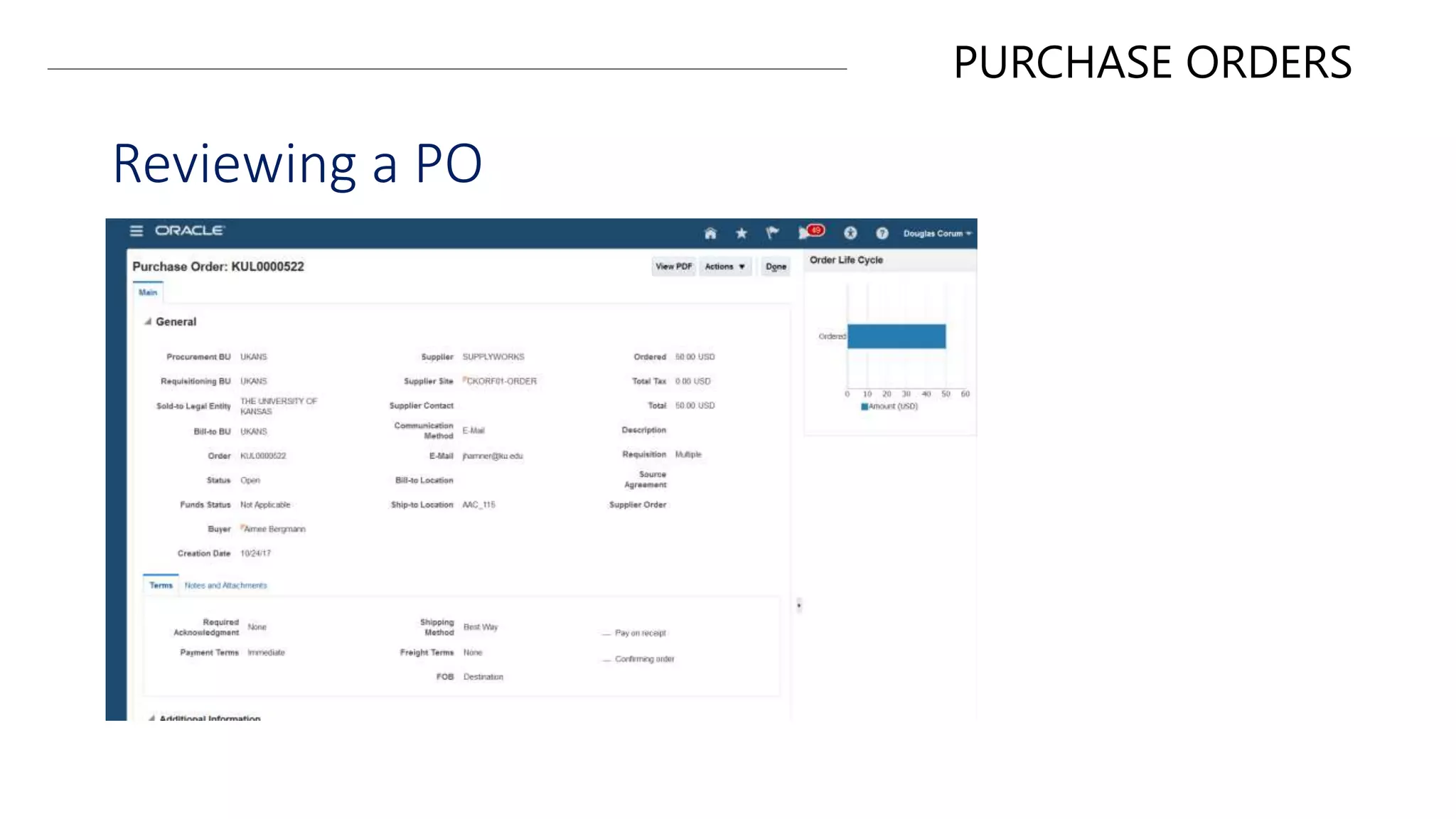Pr to po process risk and test steps | PPTX