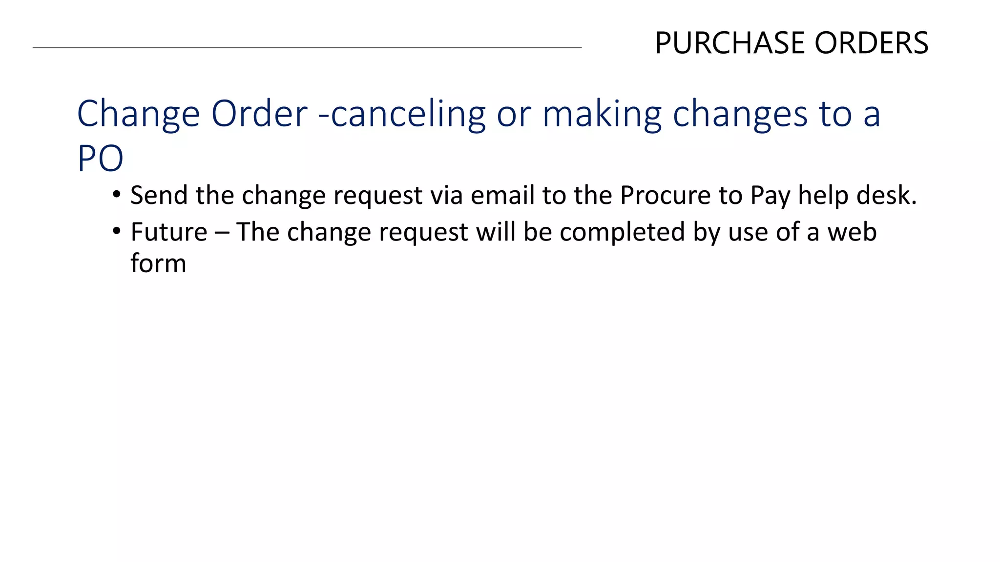Pr to po process risk and test steps | PPTX