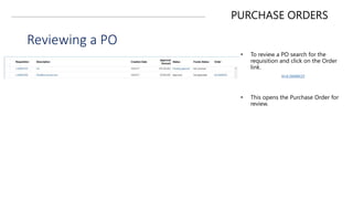 Pr to po process risk and test steps | PPTX