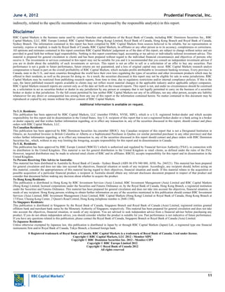 RBC Research Comment: Prudential/GM | PDF