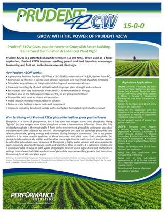 Prudent 42cw-Info-sheet-2014 | PDF