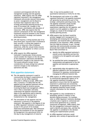 Prudential Practice Guide CPG 220 - Risk Management | PDF