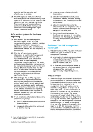 Prudential Practice Guide CPG 220 - Risk Management | PDF