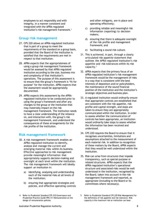 Prudential Practice Guide CPG 220 - Risk Management | PDF