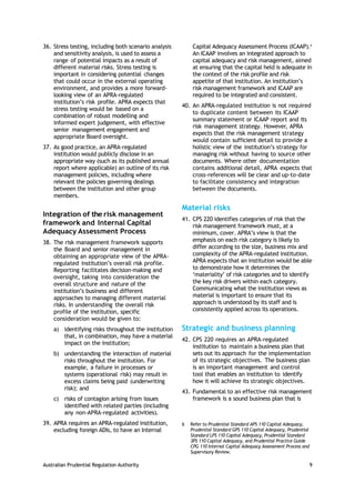 Prudential Practice Guide CPG 220 - Risk Management | PDF