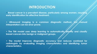 DEEP LEARNING-POWERED TIM MODEL FOR EARLY BREAST CANCER TUMOR DETECTION ...