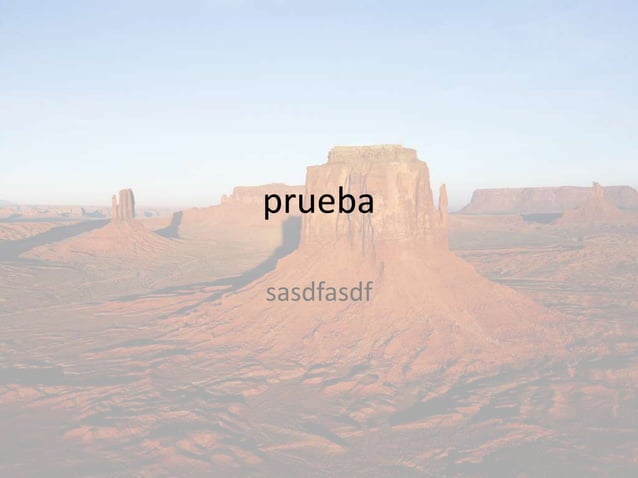 Prueba | PPTX