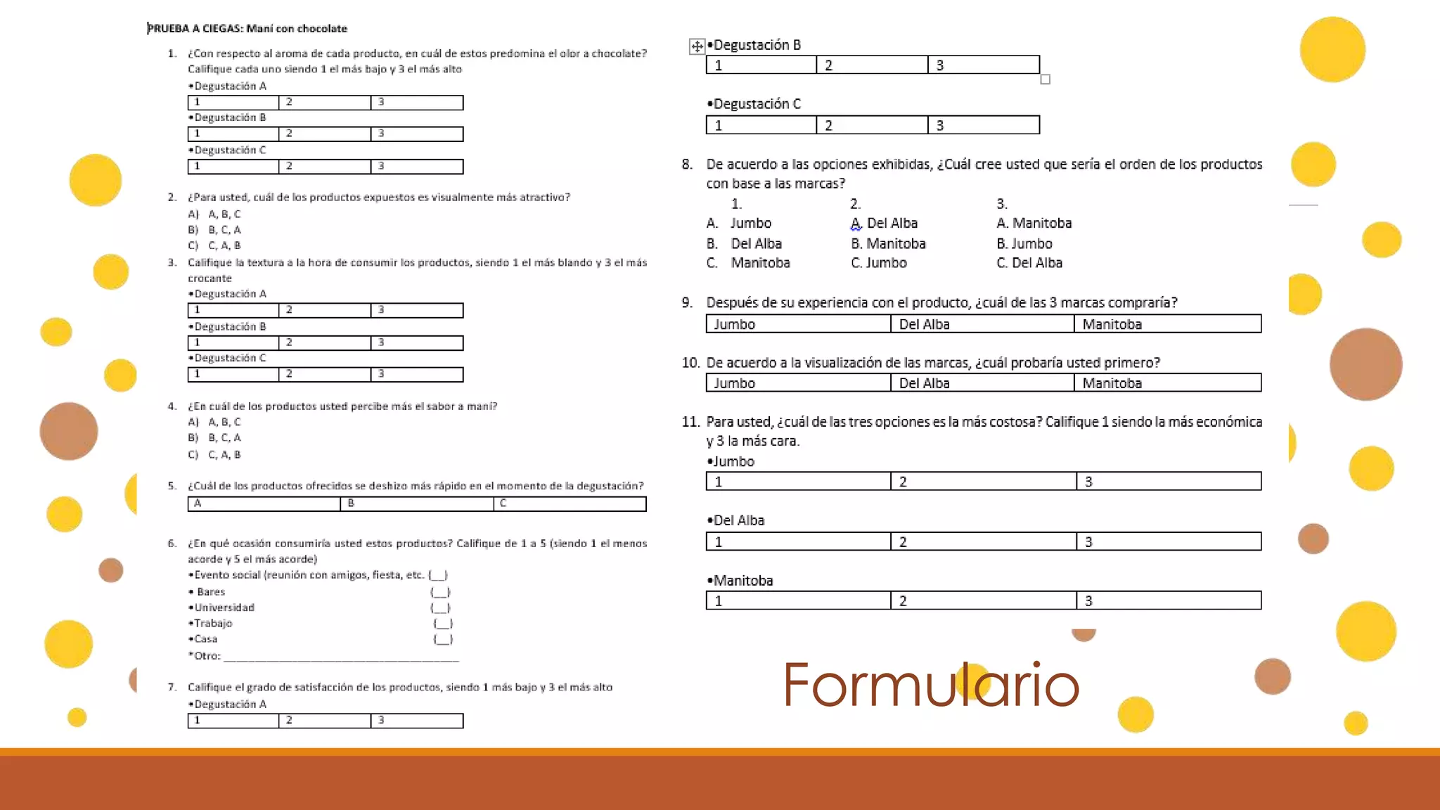 Prueba a Ciegas | PPTX