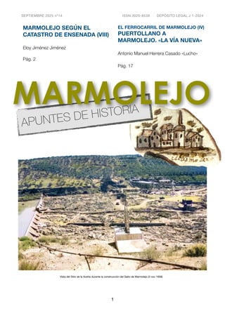 Revista APUNTES de HISTORIA MARMOLEJO SEPTIEMBRE 2025 | PDF