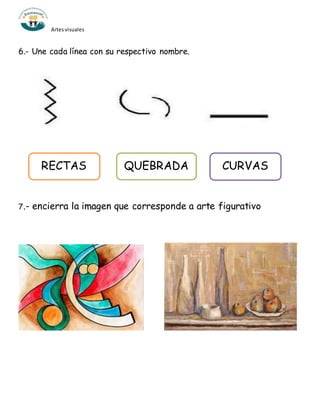 Prueba artes tipo de lineas | DOCX