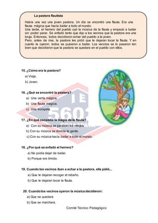 Prueba de evaluación inicial comunicacion 2° gr | DOCX