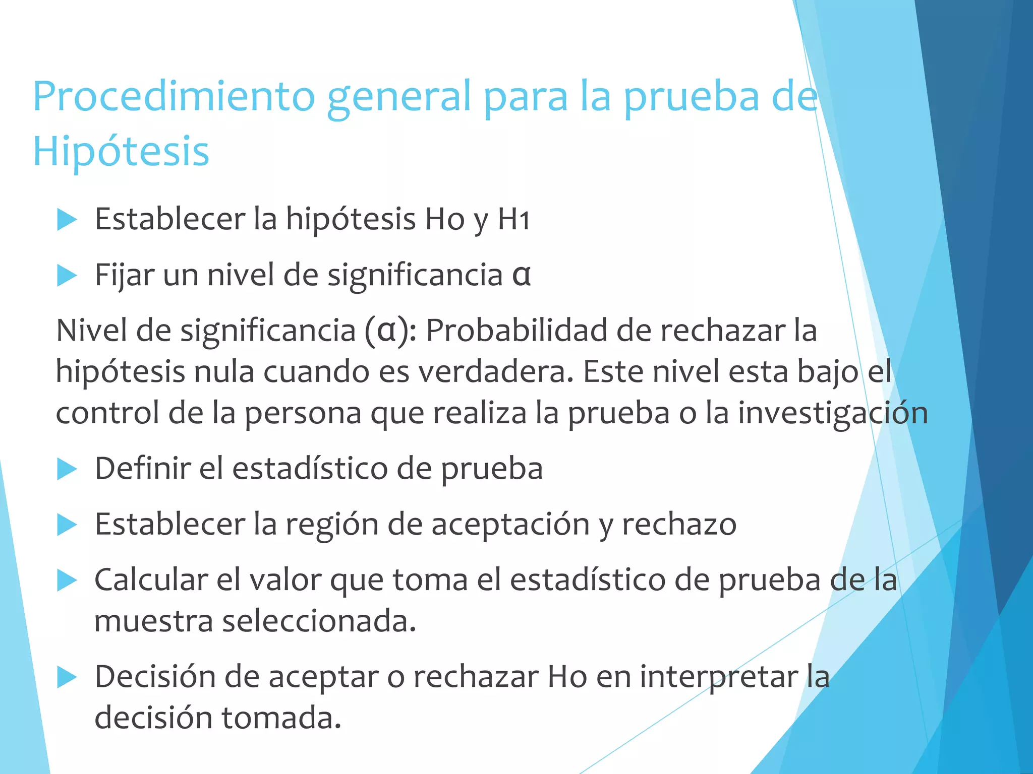 Prueba de hipotesis sobre la media con varianza desconocida | PPTX