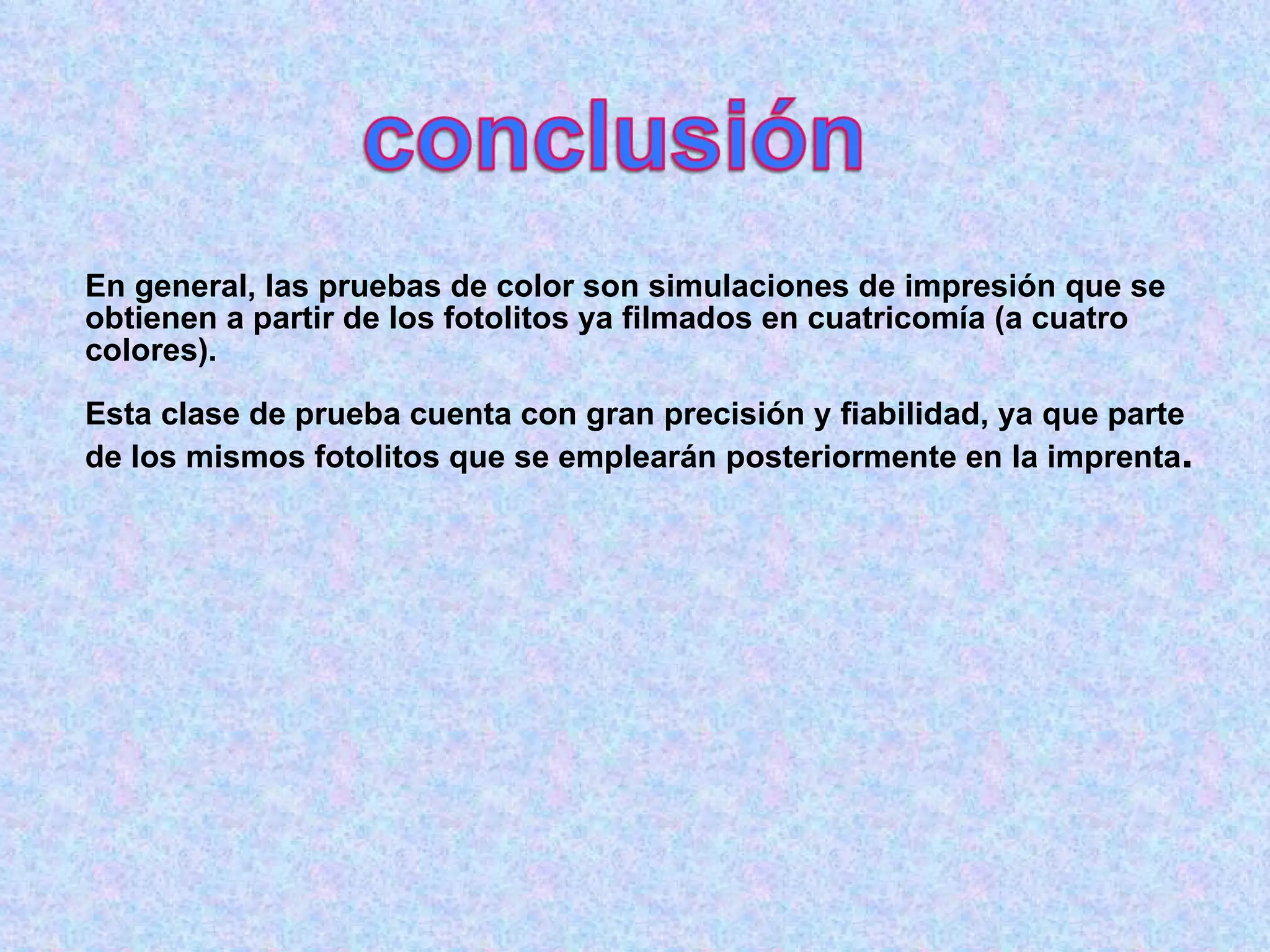 Prueba del color | PPT | Photo Editing Software | Computer Software and ...
