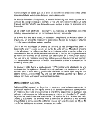 Prueba de lenguaje de helmer myklebust (capli) | DOC