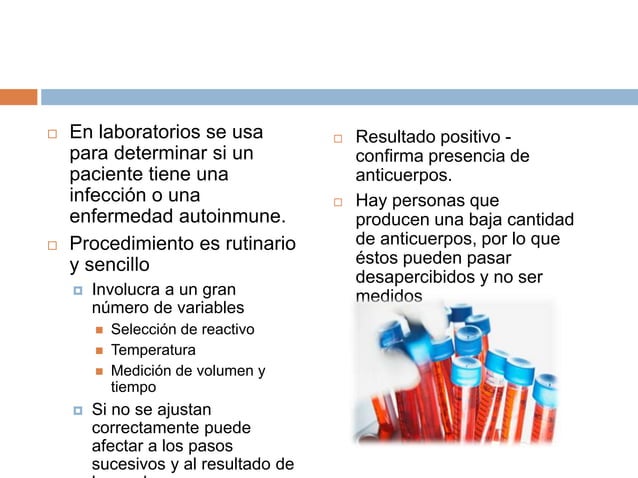 Prueba Elisa Ppt