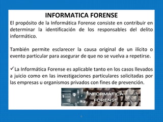 Prueba pericial y cadena de custodia | PPT