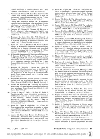 Pruebas de bienestar fetal | PDF | Pregnancy | Reproductive Health