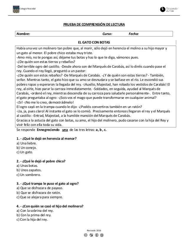 Pruebas de-comprension-lectora-4-basico