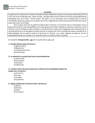 Pruebas de-comprension-lectora-6-basico | DOC