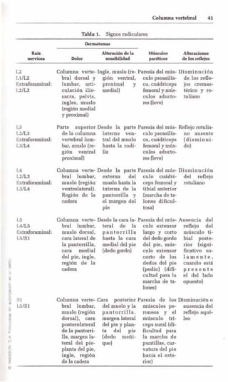 Pruebas clínicas para patología ósea, articular y muscular ...
