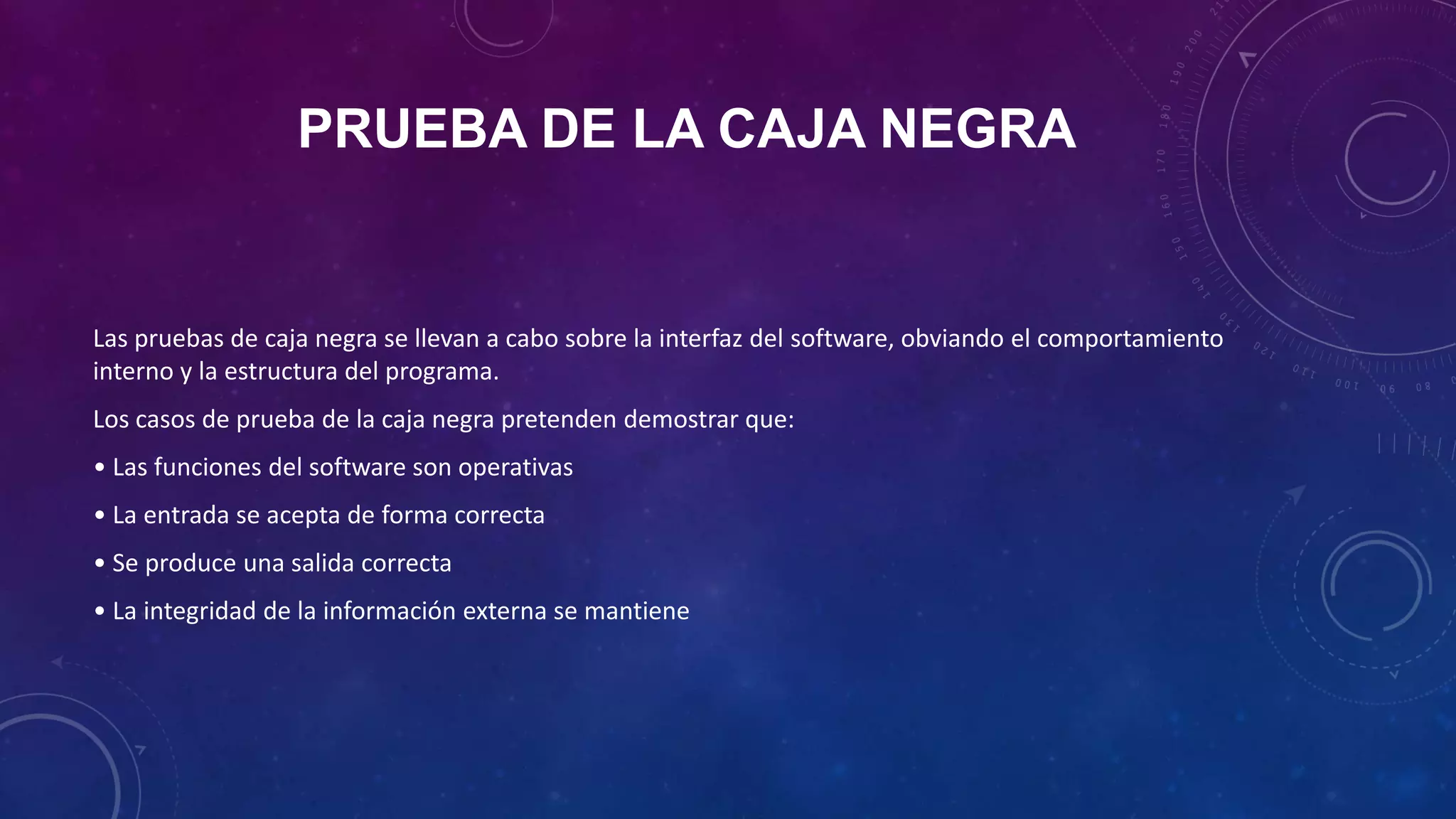 PRUEBAS DE CAJA NEGRA | PPTX | Computing | Technology & Computing